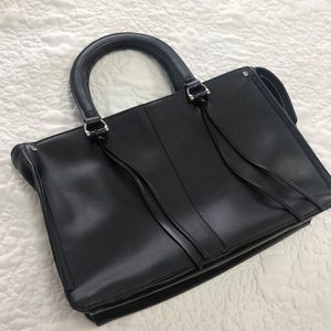 Universal Thread | Bags | Universal Thread Faux Leather Black Handbag ...